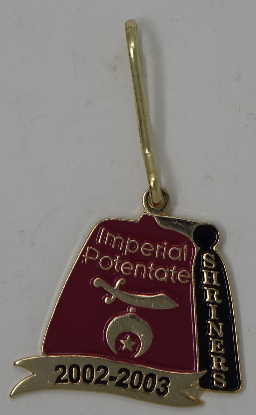 Shriner's Imperial Potentate 2002-2003 pendant | eBay