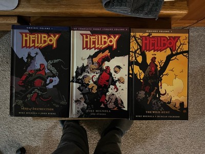 Custom Bound Hellboy Omnibus set vol 1-3; Mike Mignola hardcover | eBay