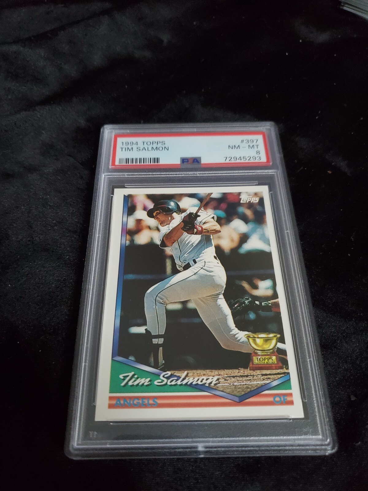 1994 Topps 1993 Draft Pick #397 Tim Salmon Rookie | PSA 8 NM-MT ...