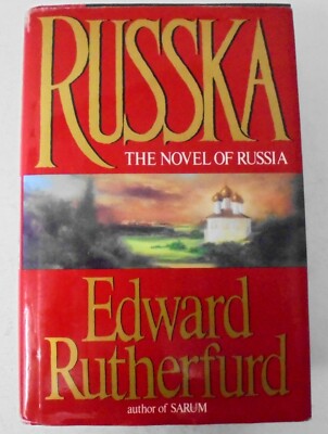 Russka by Edward Rutherford (1991, Hardcover) SIGNED (116-2 ...