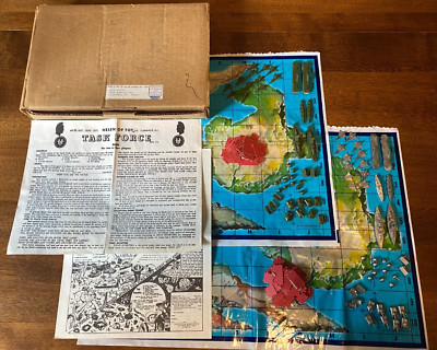 Vintage Helen of Toy Task Force Game! Original box tank plane ship ...