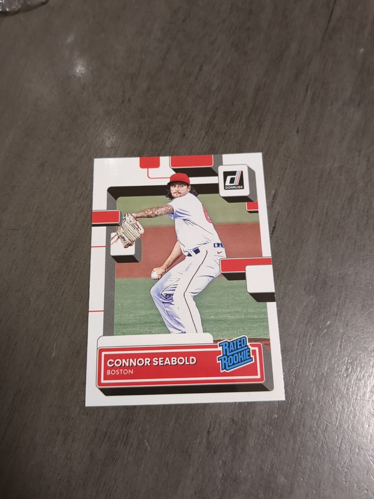 2022 Panini Donruss Connor Seabold Rated Rookie Boston Red Sox #59 ...