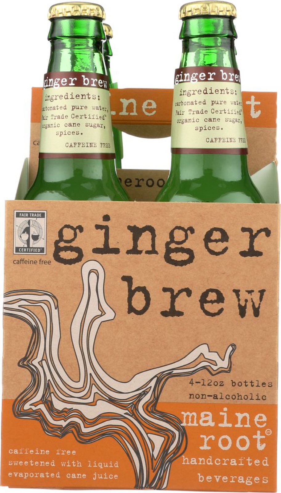 Maine Root Ginger Brew Soda 12 Ounce -pack of 6 for sale online | eBay