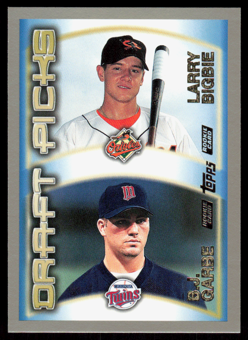 2000 Topps 209 Larry Bigbie / B.J. Garbe DPK, RC | eBay