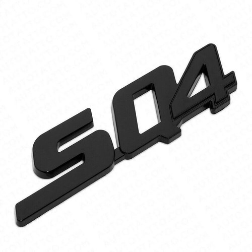SQ4 Letter Rear Trunk Black Emblem Badge for Maserati GranSport Levante ...