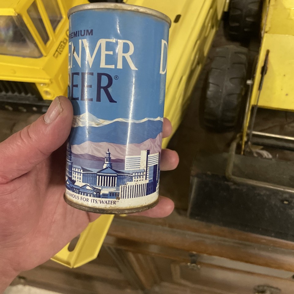 1967 DENVER STEEL PULL TAB BEER CAN TIVOLI BREWING DENVER COLORADO | eBay