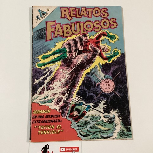 1969 MEXICAN SPANISH COMICS RELATOS FABULOSOS #113 NOVARO MEXICO DC ...
