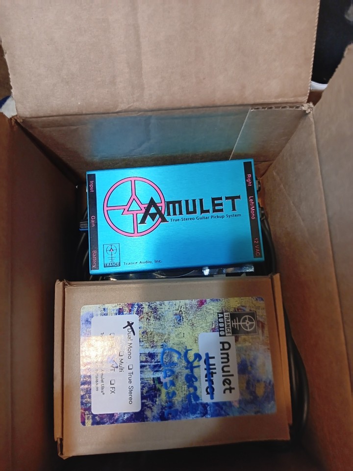 Trance Audio Amulet Stereo Pickup With External Gain Control Cables and Adapter | eBay