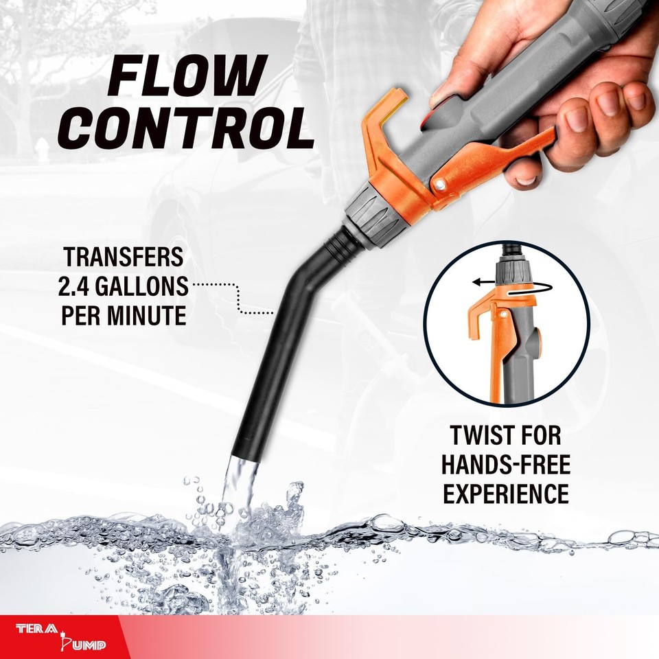 Electric Liquid Transfer Pump (3rd Gen) Versatile Fuel Transfer Pump (2 ...