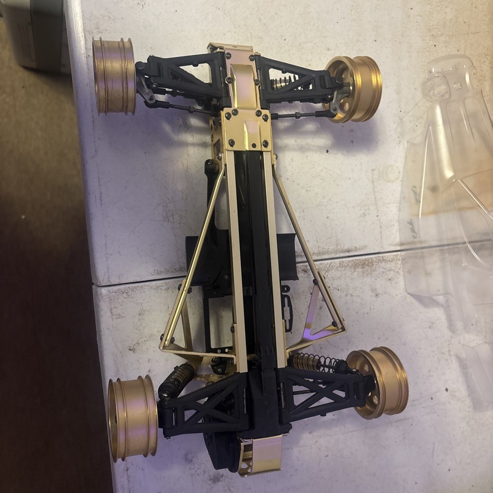 Original Kyosho Gold Turbo Optima Radio Control Car 1/10 4WD | eBay