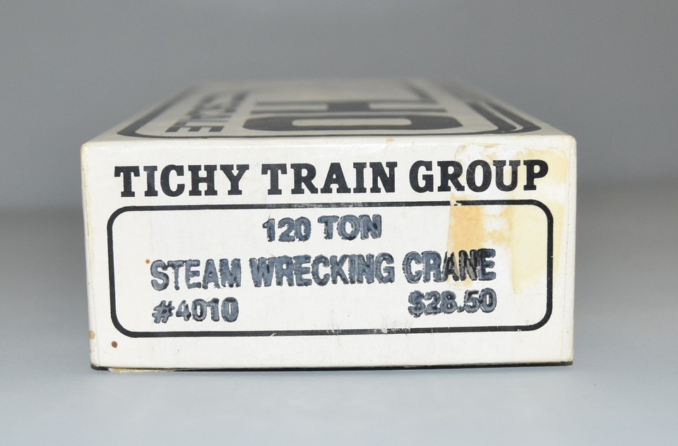 Unbuilt HO TICHY TRAIN GROUP #4010 STEAM WRECKING CRANE 120 TON | eBay