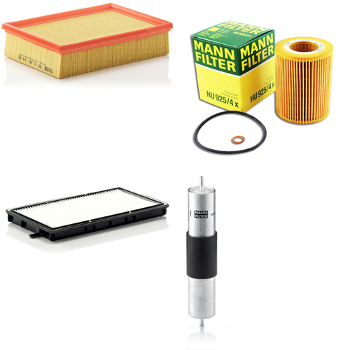 MANN-FILTER Air Oil Cabin Fuel Filter Service Kit fits BMW 3 Series E36 ...