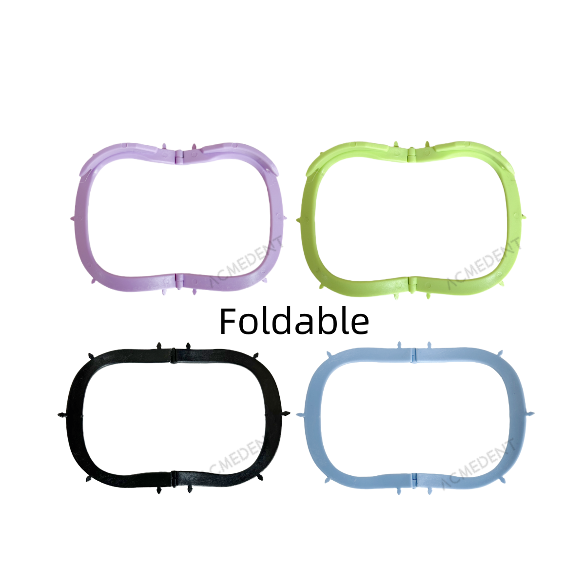 Dental Foldable Endo Dam Punch Frame Rubber Dam Sheets X-Ray Carbon ...