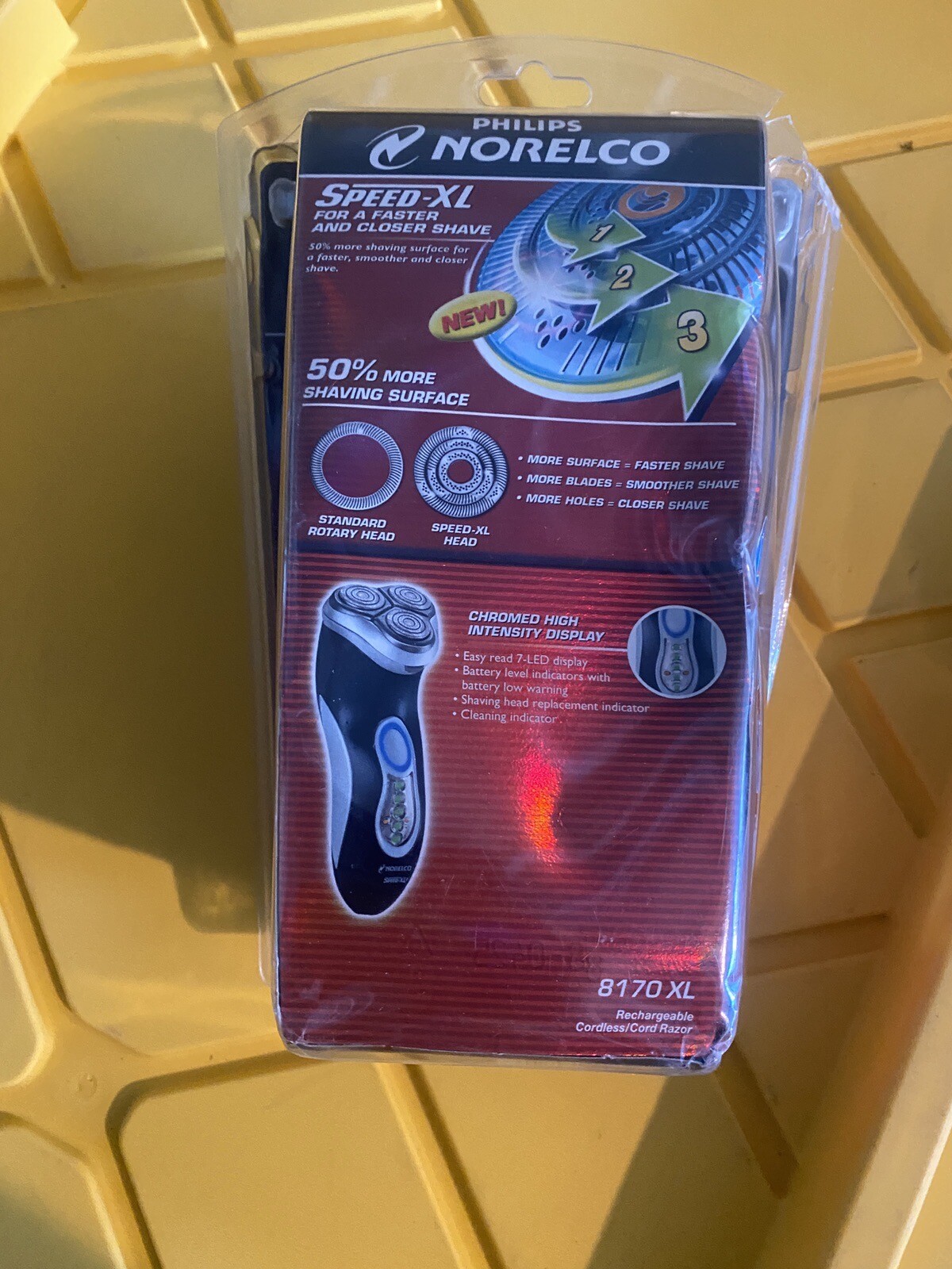 NEW Philips Norelco Shaver trimmer 8140XL Rechargeable Cordless Wet/Dry ...