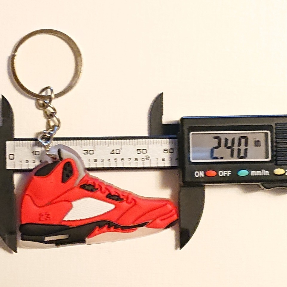 Mini Jordan 5 Sneaker Keychain | eBay