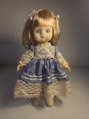 Vintage Louis Nichole Heirloom Collection World Doll 1983 11” Blue Lace ...