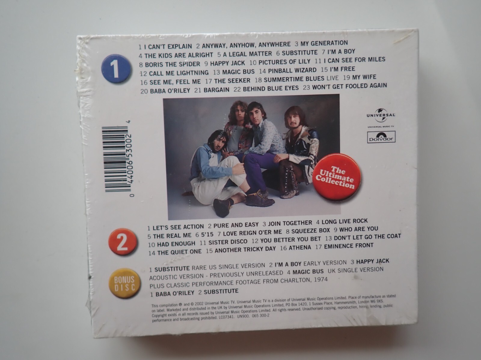 Ultimate Collection by The Who (CD, 2002) for sale online | eBay