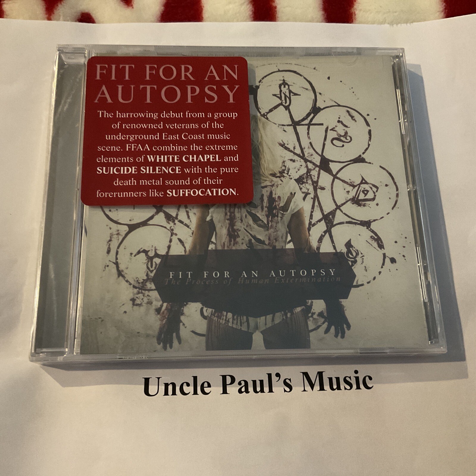 The Process of Human Extermination by Fit for an Autopsy CD New Sealed ...