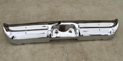 S 1967 Pontiac GTO LeMans Rear Back Bumper Impact Face Bar | Chrome ...