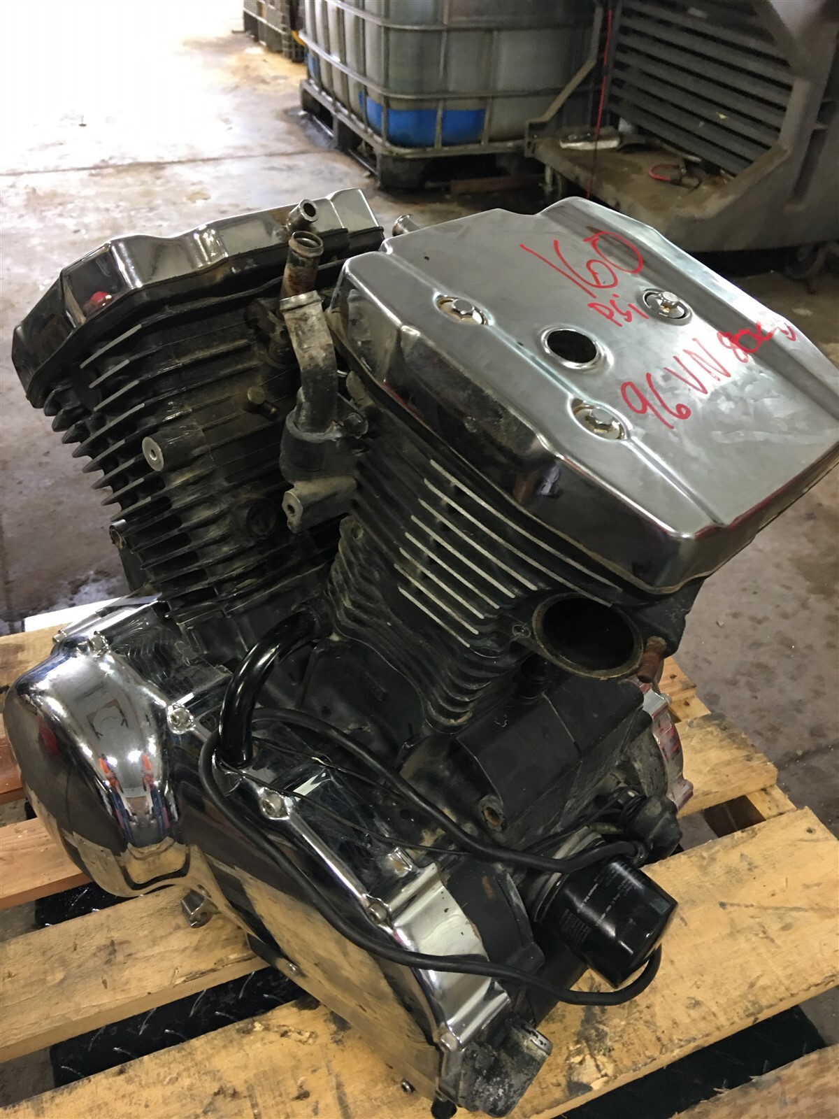 96 Kawasaki VN800 VN 800 Vulcan Drifter engine motor | eBay