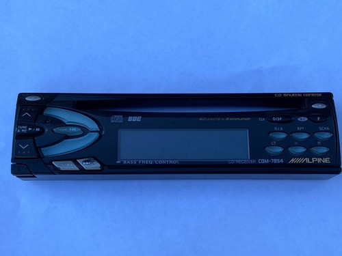 ALPINE CDM 7854 CAR STEREO ALPINE CDM 7854 FACEPLATE ONLY OEM🟠 | eBay