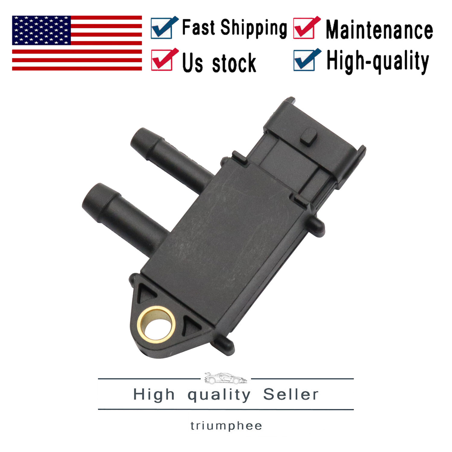 New Differential Pressure Sensor DPF Sensor For 23488881 Volvo D13 | eBay