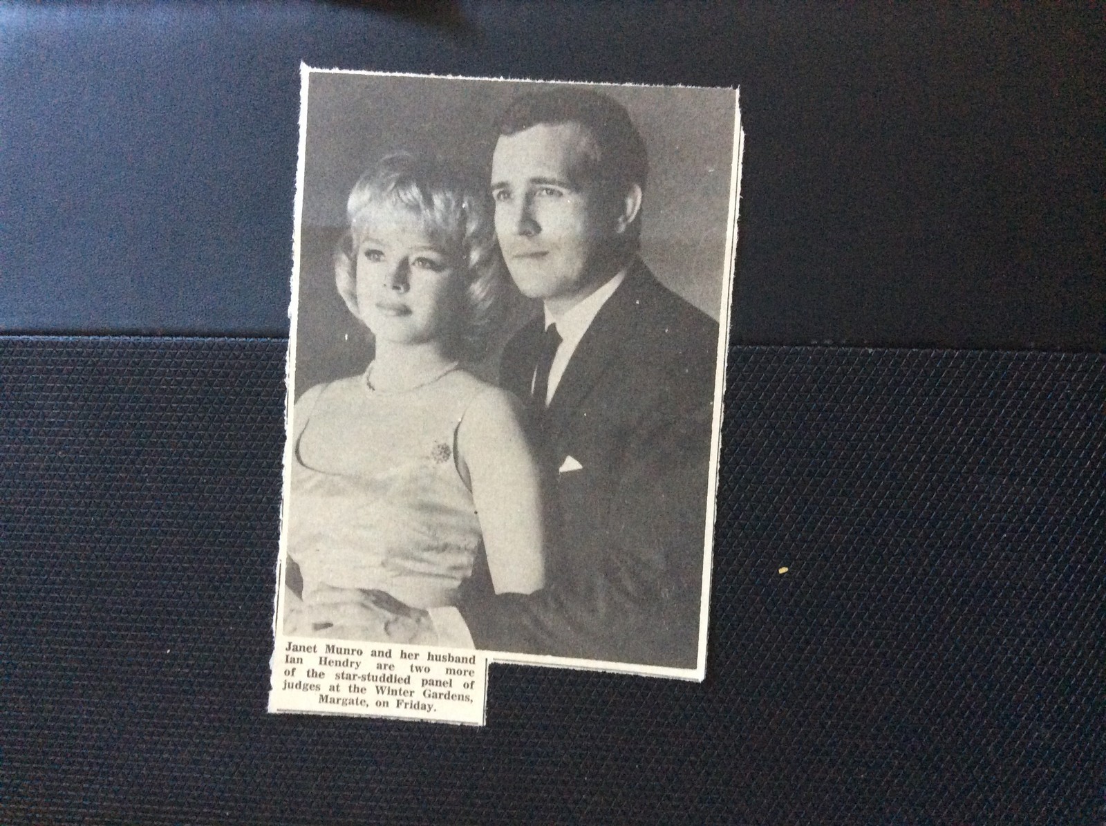 c4-2 ephemera 1960s picture janet munro actress ian hendry | eBay UK