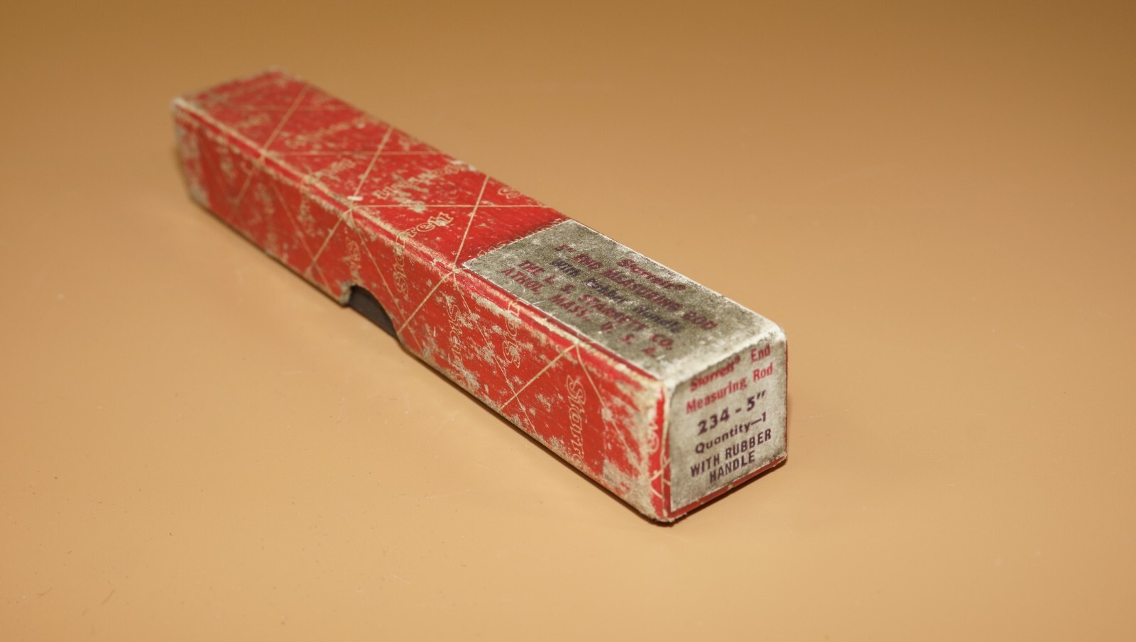 Starrett 234-5 5" Standard End Measuring Rod for sale online | eBay