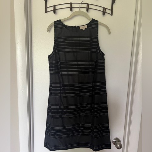 Loft Outlet Striped Sheath Dress NWT MEDIUM | eBay