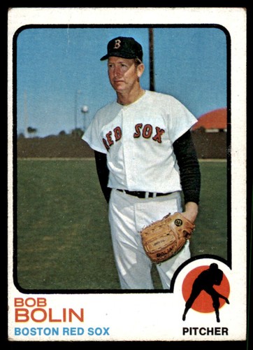 1973 Topps Bob Bolin . Boston Red Sox #541 | eBay