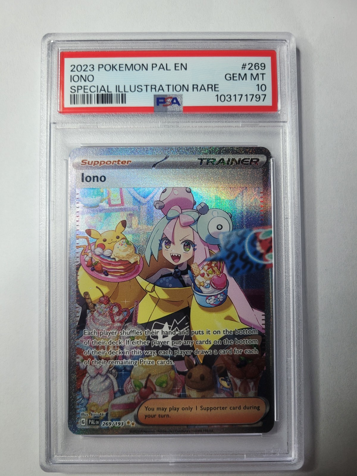 Iono 2023 Scarlet & Violet: Paldea Evolved #269/193 Special ...