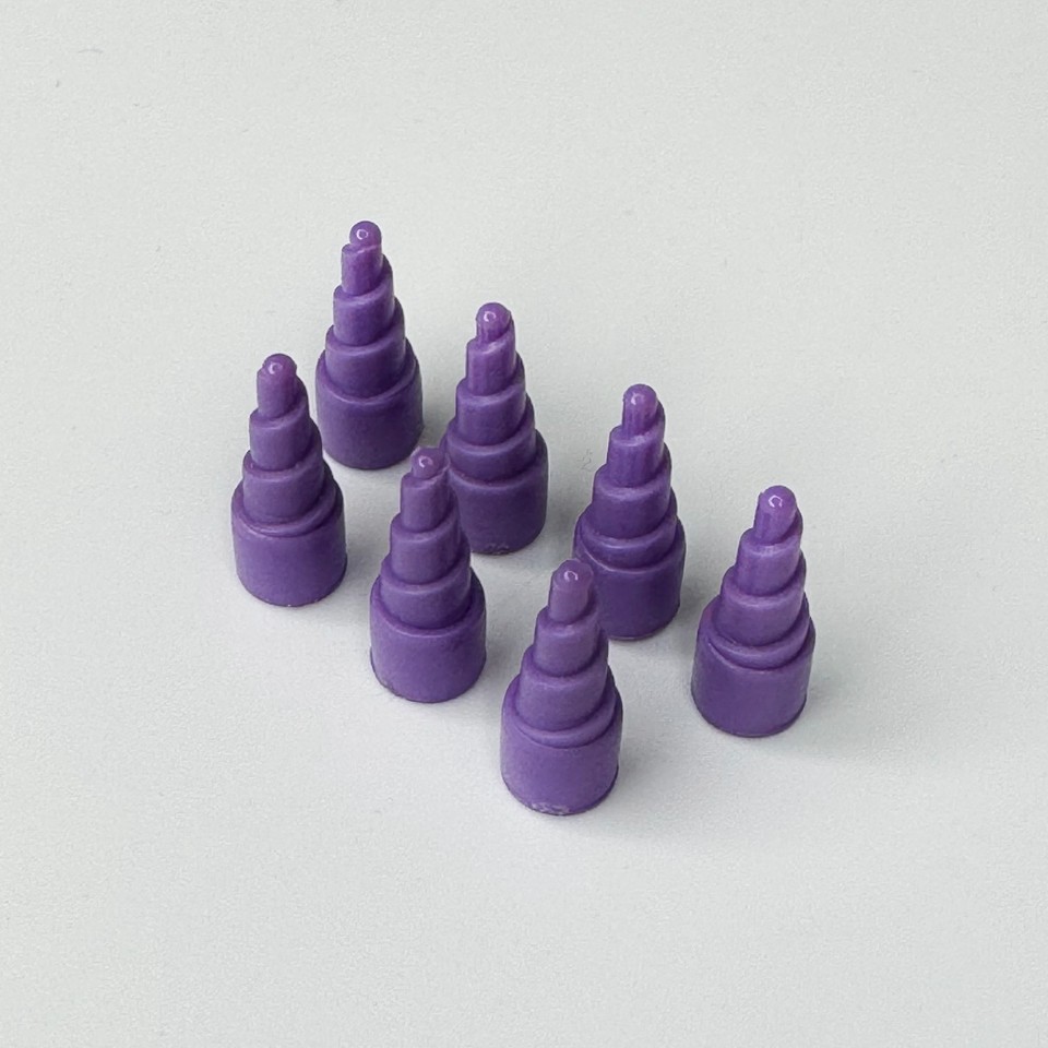 Vintage TMNT 1990 Mutant Module Purple Drill Bits Lot of (7) | eBay