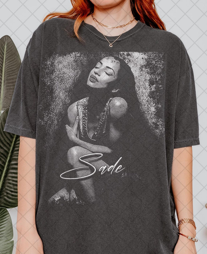 Vintage 90s Sade Adu T-shirt, Music Tee Gift for Woman and Man ...