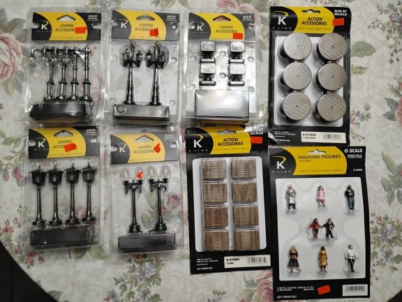 lionel and k line accessories lot o scale 15 pc new and used | eBay