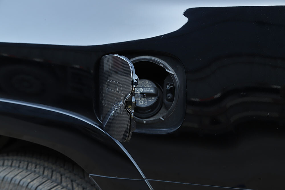 Gas Fuel Tank Cap Cover Door Trim Accessories for 4runner SUV 2010-2023 ...