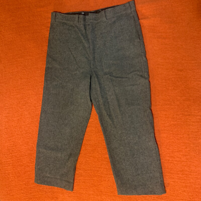 Mens Woolrich VTG Gray Wool Pants Size 42 | eBay