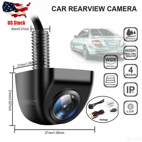 4.3" TFT LCD Screen Mirror Monitor + Car Rear View Reversing Backup ...