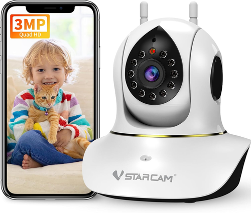 Pet Camera for Cats, Interactive Dog & Cat Toy Camera with 3MP IR Night ...