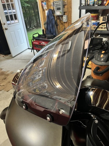 BMW R18 Bagger R18 Transcontinental Transparent Windshield For | Clear ...