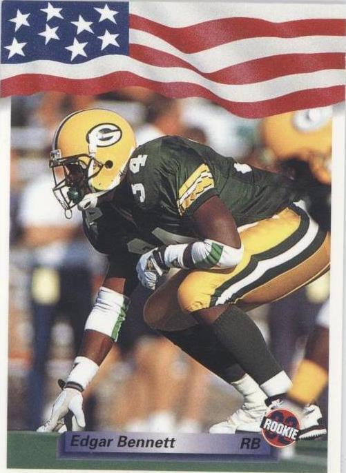 1992 All World - Edgar Bennett #29 (RC) for sale online | eBay