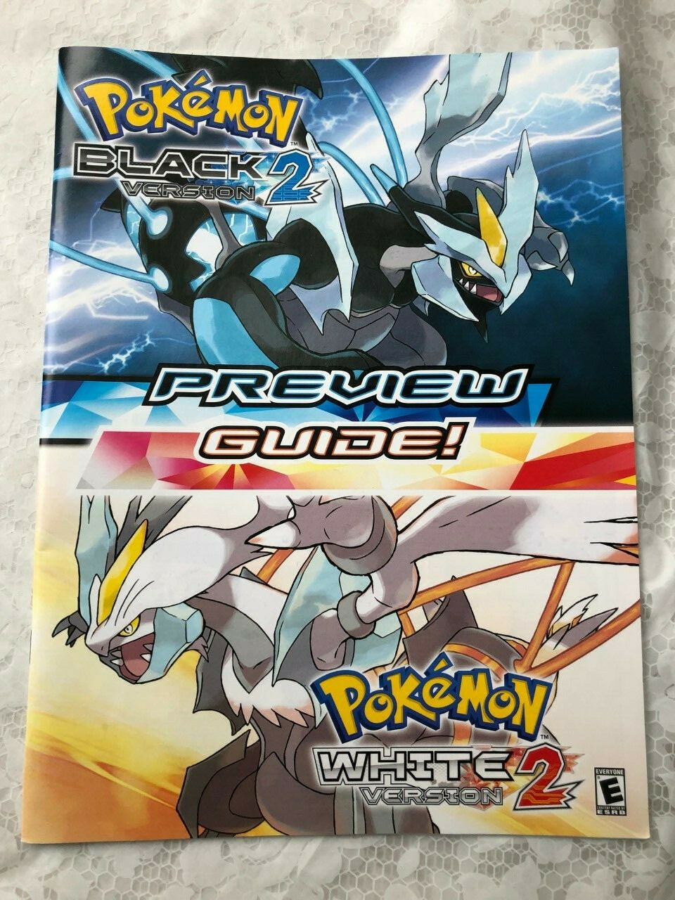 NYCC Exclusive Nintendo Pokemon Black & White Version 2 Preview Guide ...
