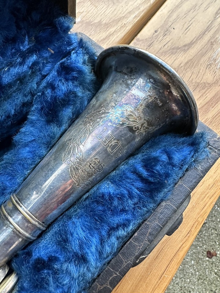 Vintage Cadet Silver Clarinet BC w/ Case | eBay