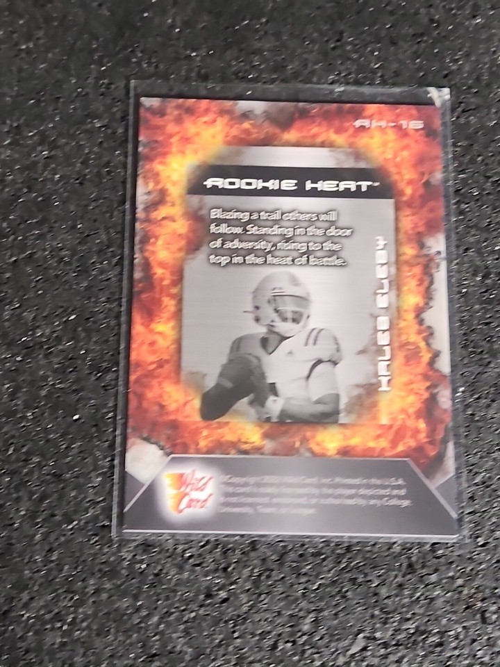 2022 Wild Card Matte #RH-16 KALEB ELEBY Rookie Heat Insert #186/200 | eBay