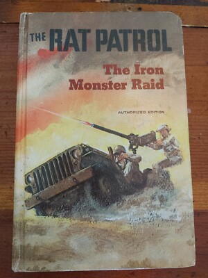 Vintage 50's/60's WHITMAN TV Books The Rat Patrol Hard Cover | eBay