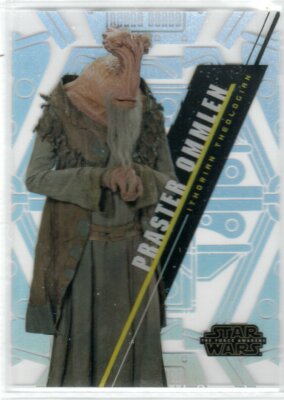 STAR WARS 2016 TOPPS HIGH TEK BASE SW-102 PRASTER OMMLEN FORM 2 PATTERN ...