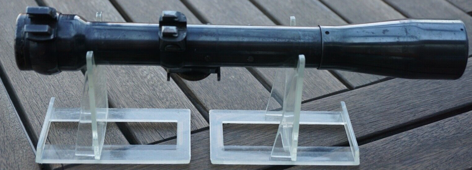 C.P. GOERZ BERLIN 4x GEWEHR Nr. 2143CC GERMAN SNIPER RIFLE SCOPE GEWEHR ...