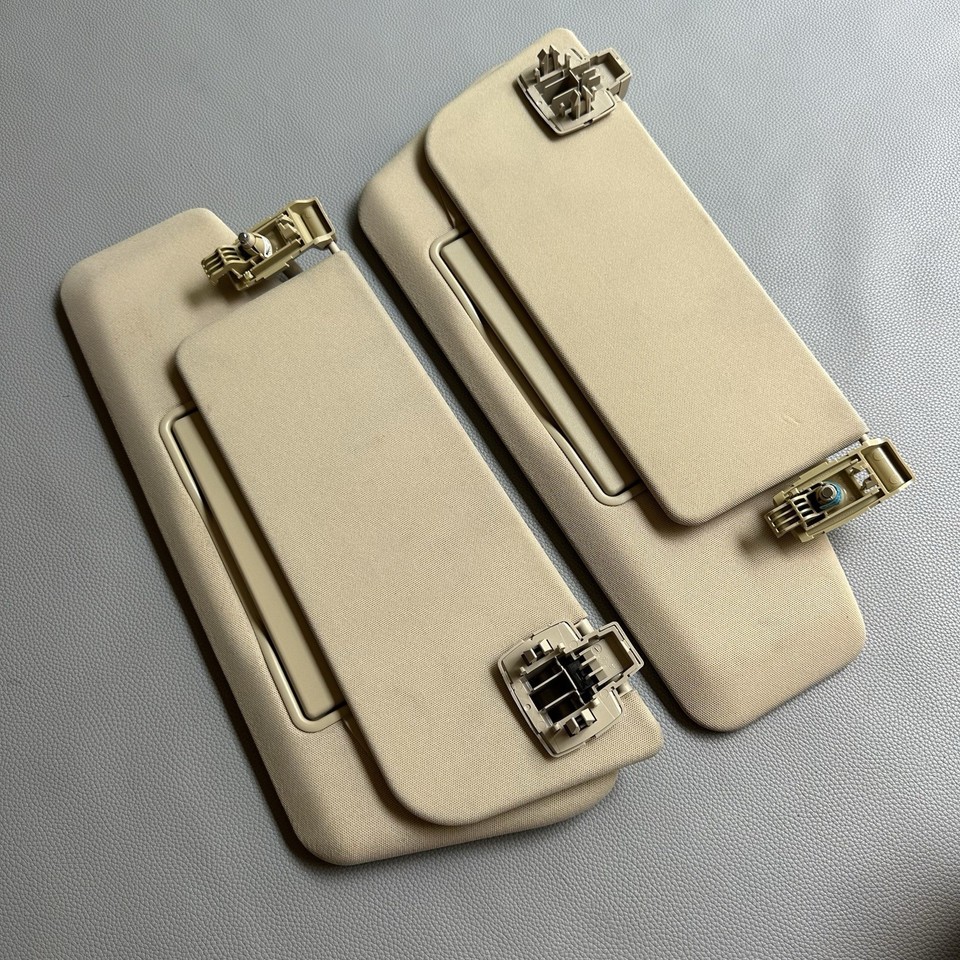 Set 2010-16 Mercedes W212 E350 E550 E400 Left Right Sun Visor Sunvisor ...