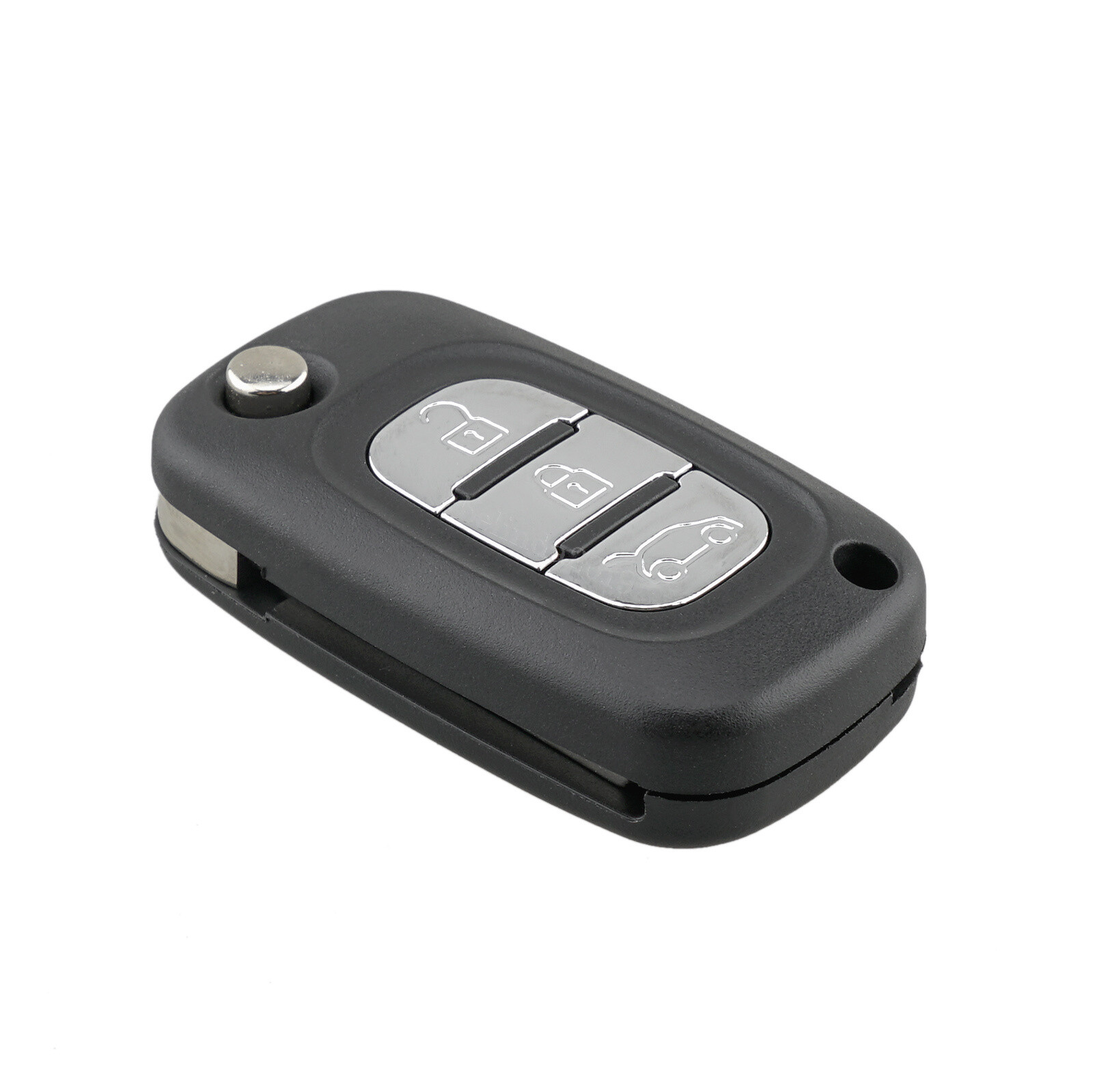 For Renault 3 Button Car Remote Flip Key Fob Case Shell Clio Kangoo ...