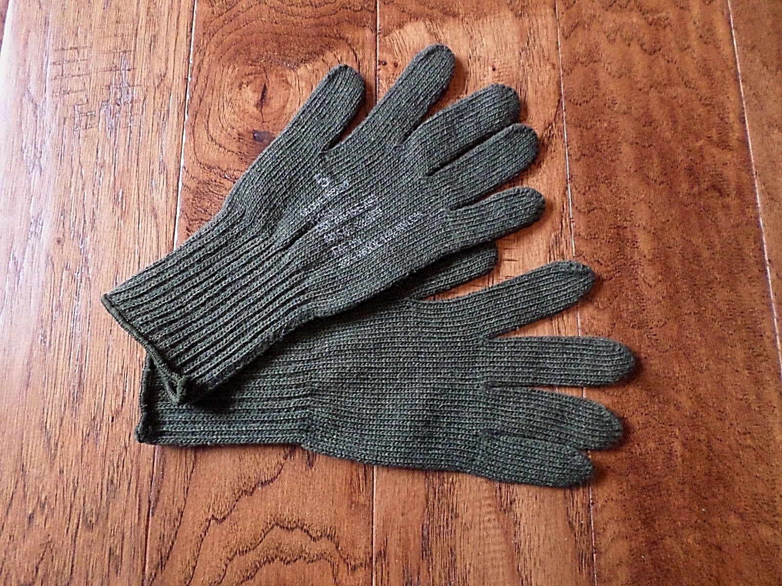 U.S MILITARY STYLE D3A COLD WEATHER GLOVE LINERS 85% WOOL 15% NYLON ...