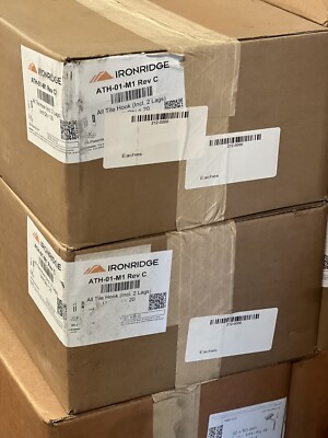 Iron Ridge Tile Hook 20ct. FREE SHIPPING | eBay